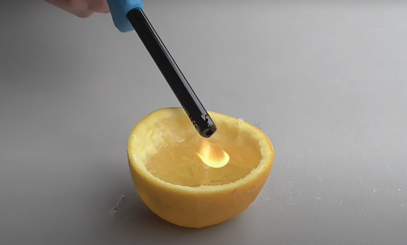 This is why you should light an orange on fire – Good to know this