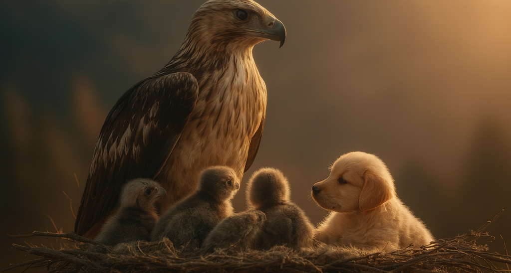 Eagle Takes Puppy from Backyard for a Surprising Reason – Good to know this